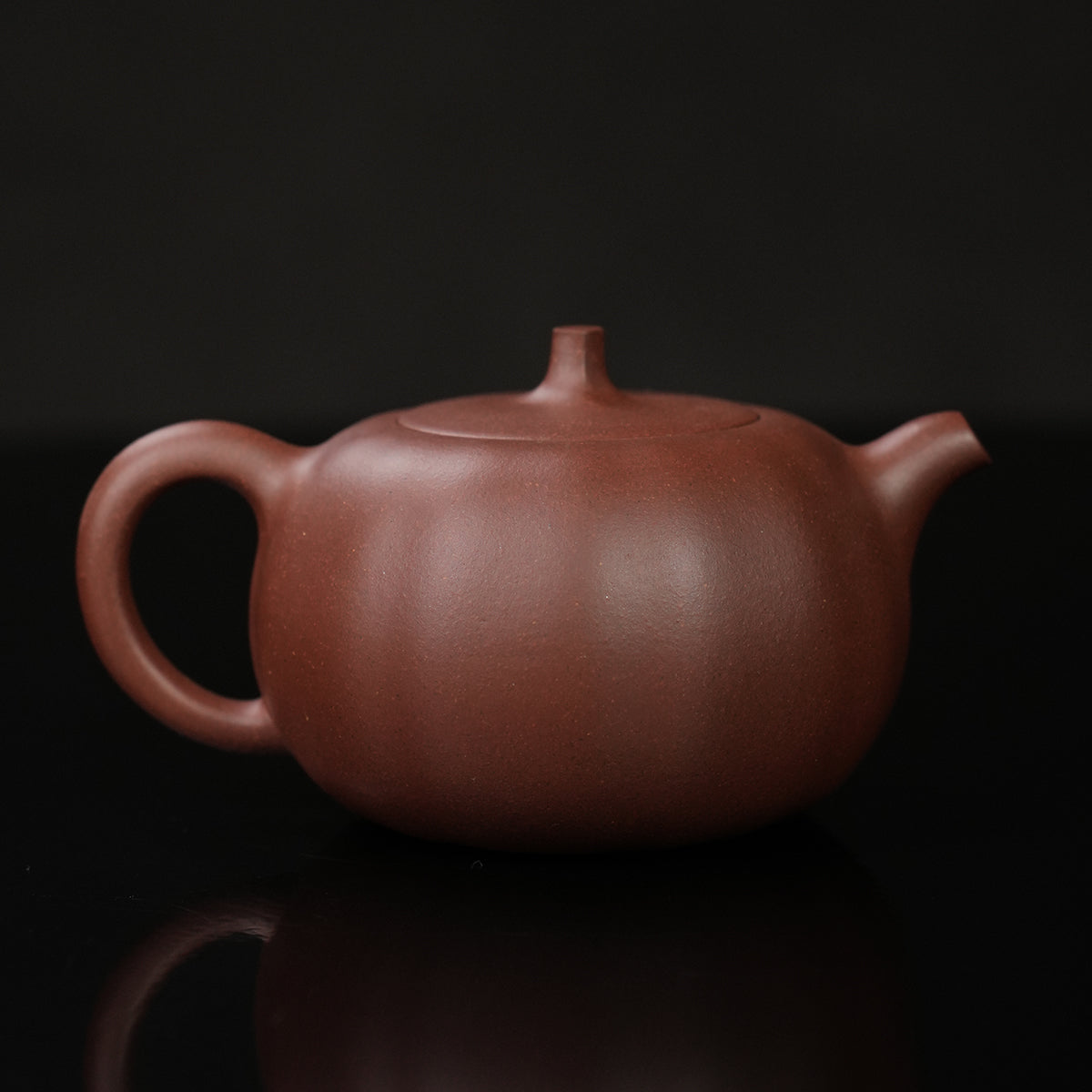 Yixing Cinnabar Clay Gourd-Like Teapot 130cc – Yucheng Kiln Classic, No ...